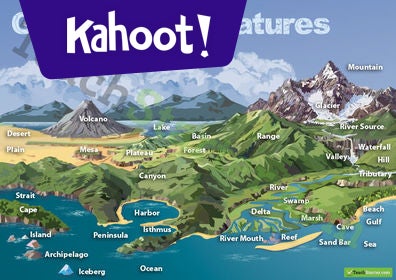 Places-Geographical Features - Kahoot! Quiz