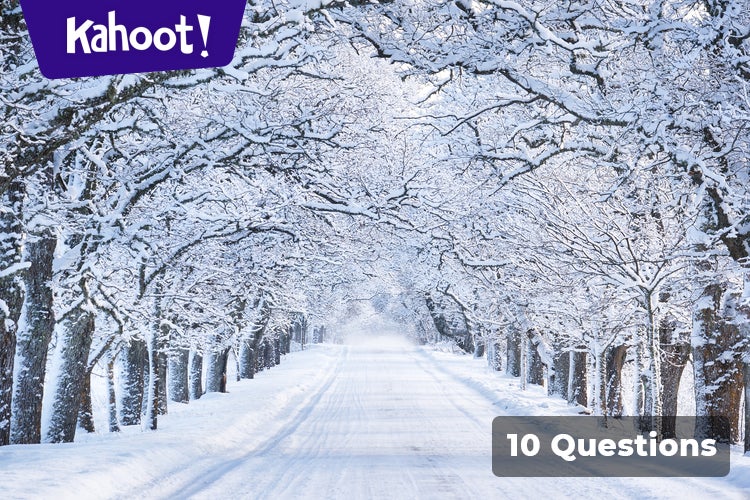 Winter activities - Kahoot! Quiz
