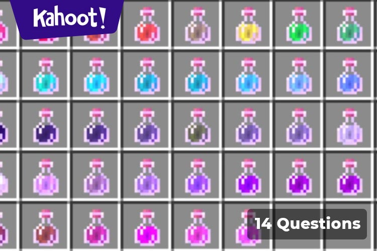 Minecraft - Alquimia - Kahoot! Quiz