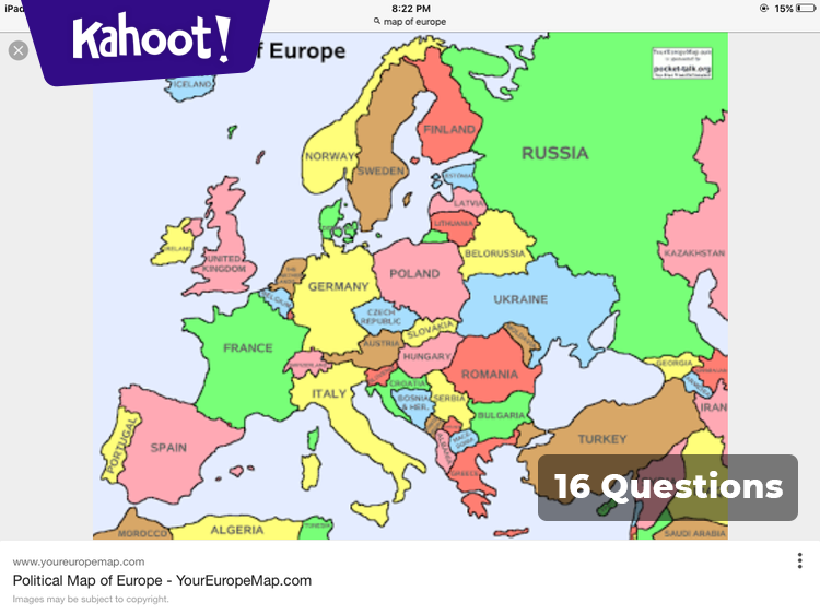 Capital Cities - Kahoot! Quiz