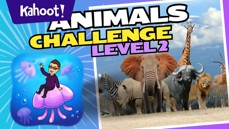 Animals and Body Parts Level 2 - Kahoot! Quiz