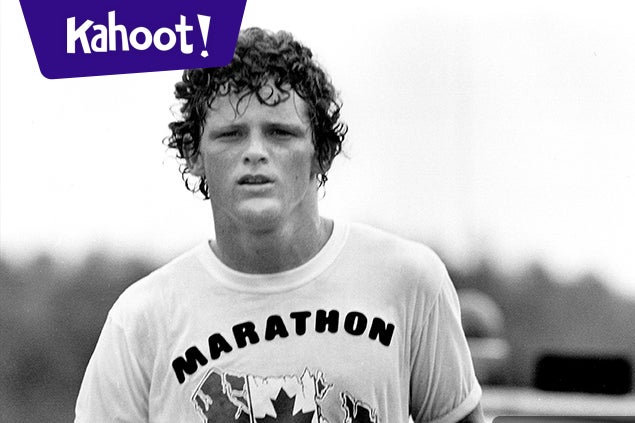 La vie de Terry Fox - Kahoot! Quiz