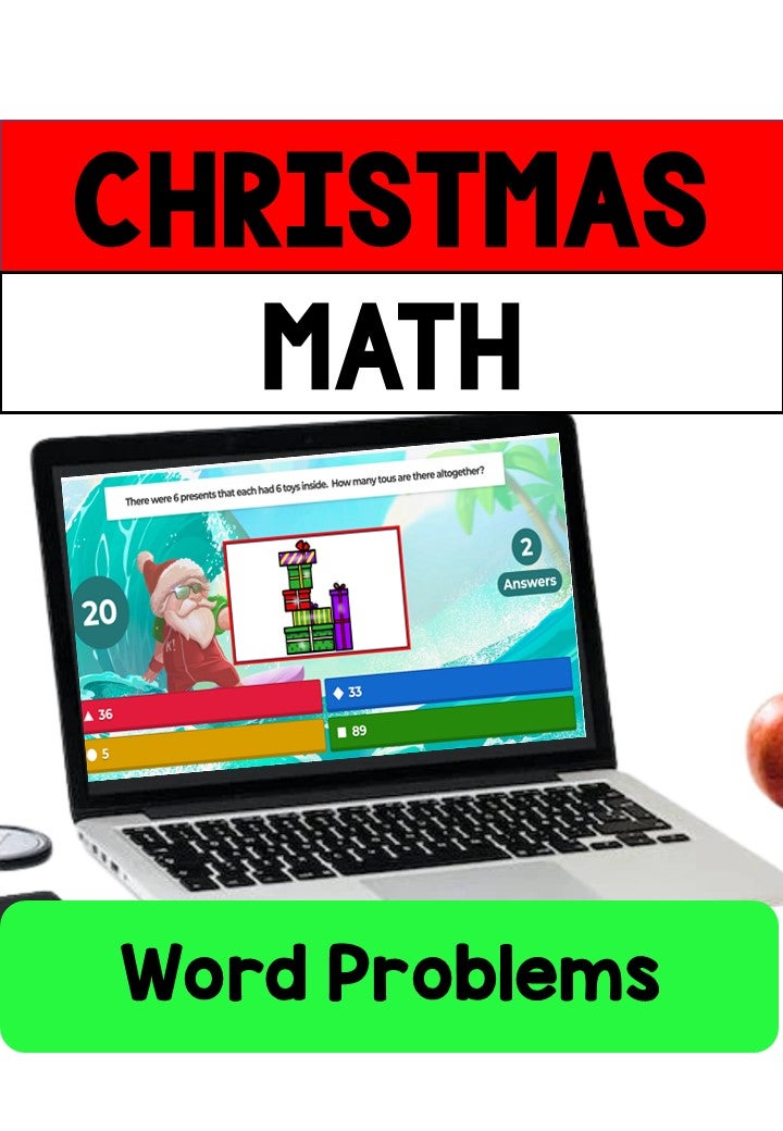 Christmas Math - Word Problems - Kahoot! Course