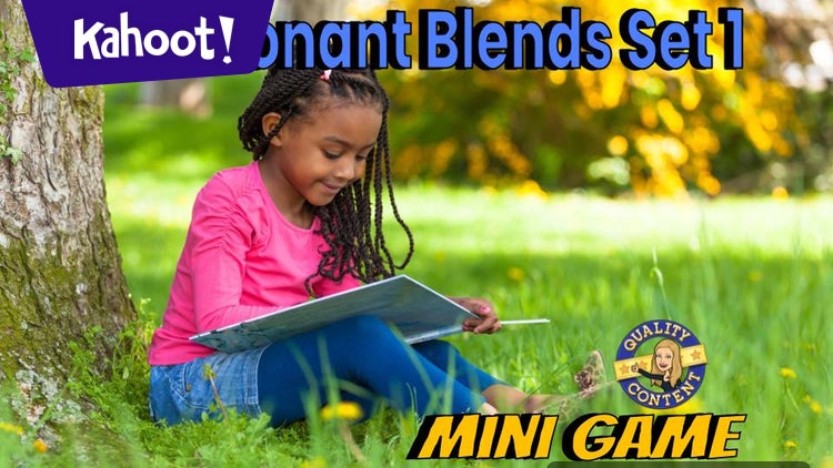 Phonics Consonant Blends Set 1 MINI GAME - Kahoot! Quiz
