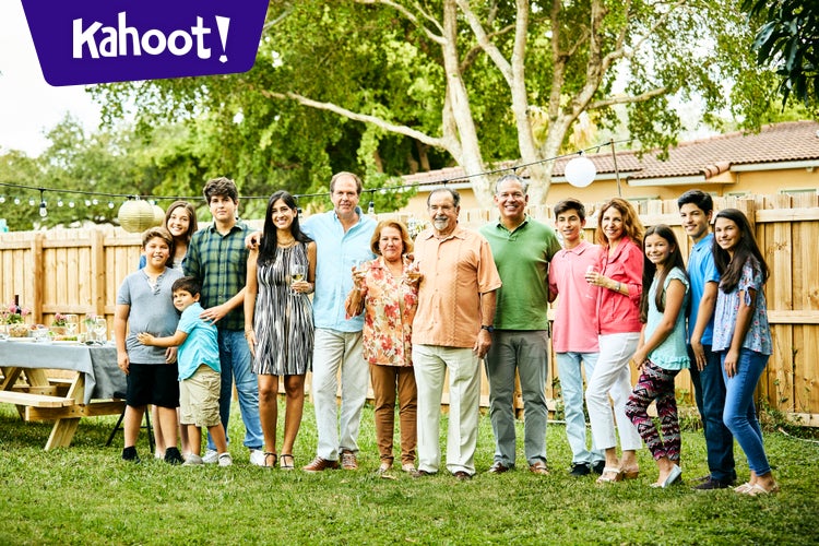 Family and Friends - Kahoot! Quiz