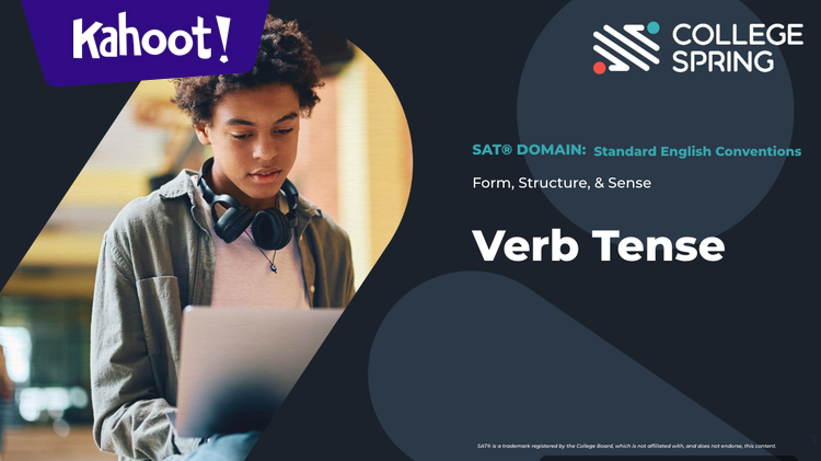 Verb Tense - Kahoot! Quiz