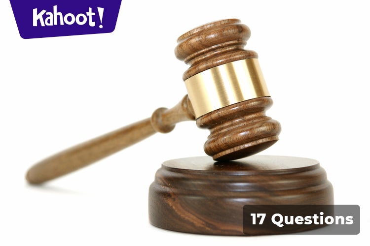 Criminal and Civil Law - Kahoot! Quiz