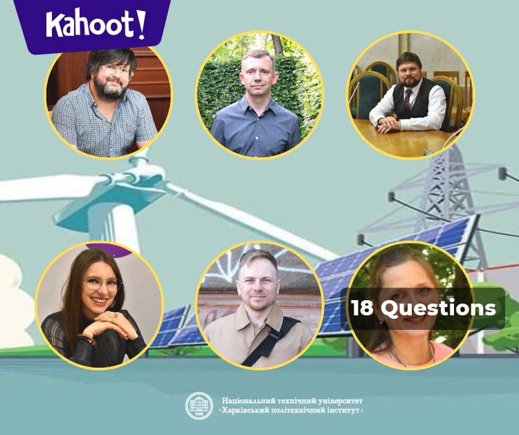 Презентація Sustainable and Renewable Energy. Essential - Kahoot! Quiz