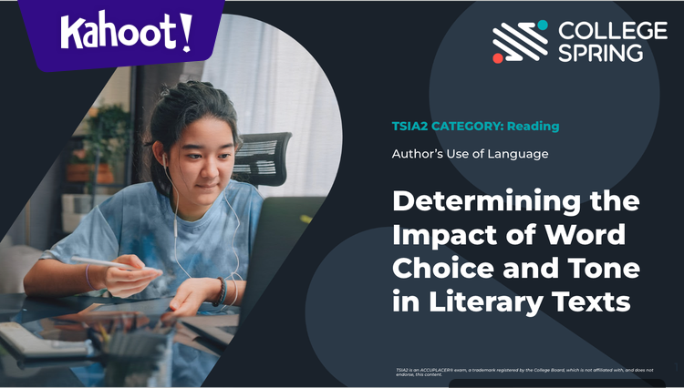 Determining the Impact of Word Choice and Tone in Literary Texts ...