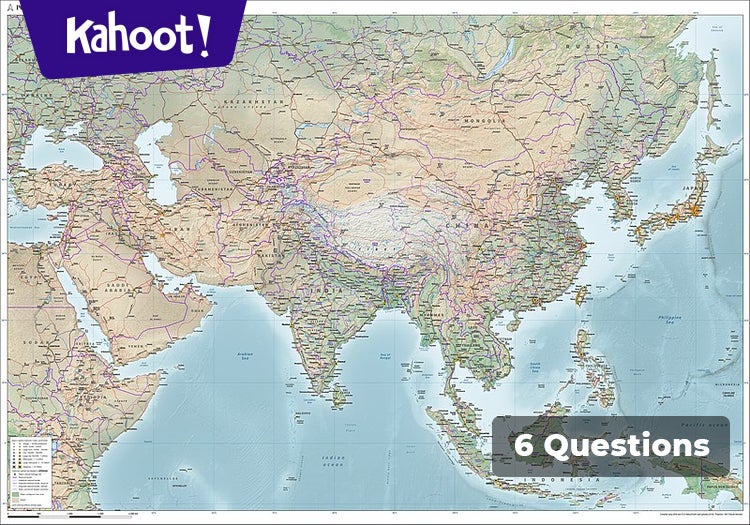 Asia - așezarea geografică - Kahoot! Quiz