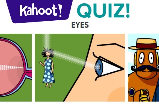 BrainPOP: Eyes - Kahoot! Quiz