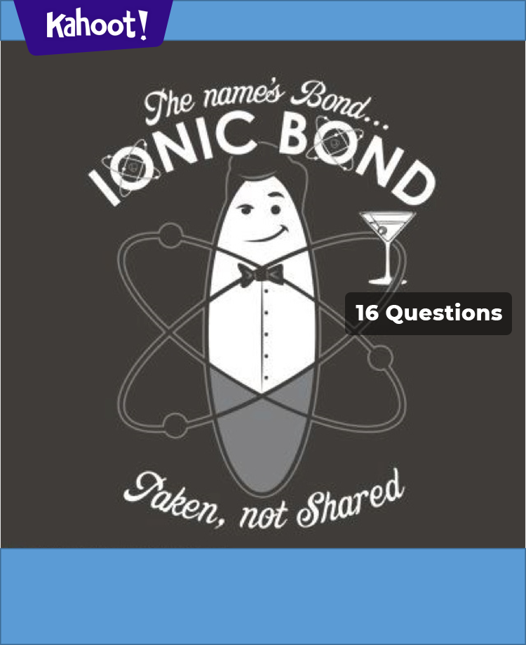 Ionic Compound Formulas and Naming Review - Kahoot! Quiz