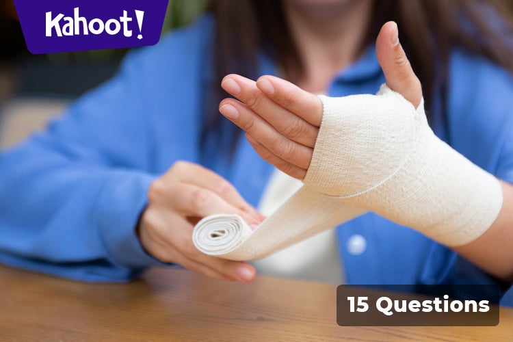 First Aid Supplies #1 - through slide 19 - Kahoot! Quiz