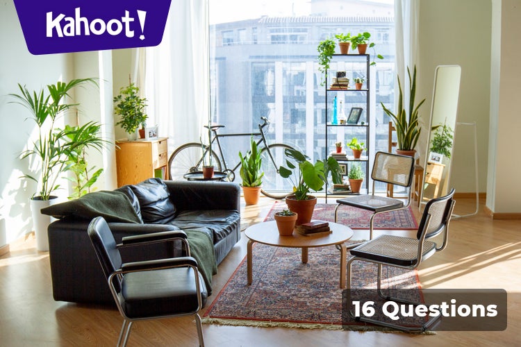 Rooms and objects - Kahoot! Quiz