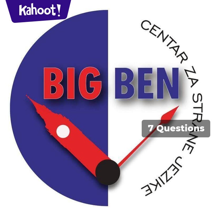 Irregular verbs - GROUP 2 (BIG BEN) - Kahoot! Quiz