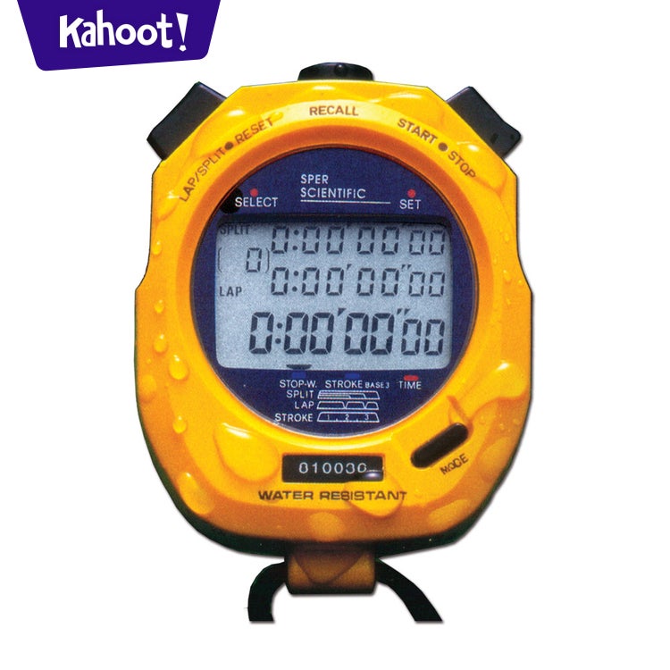 Measuring Time - Kahoot! Quiz