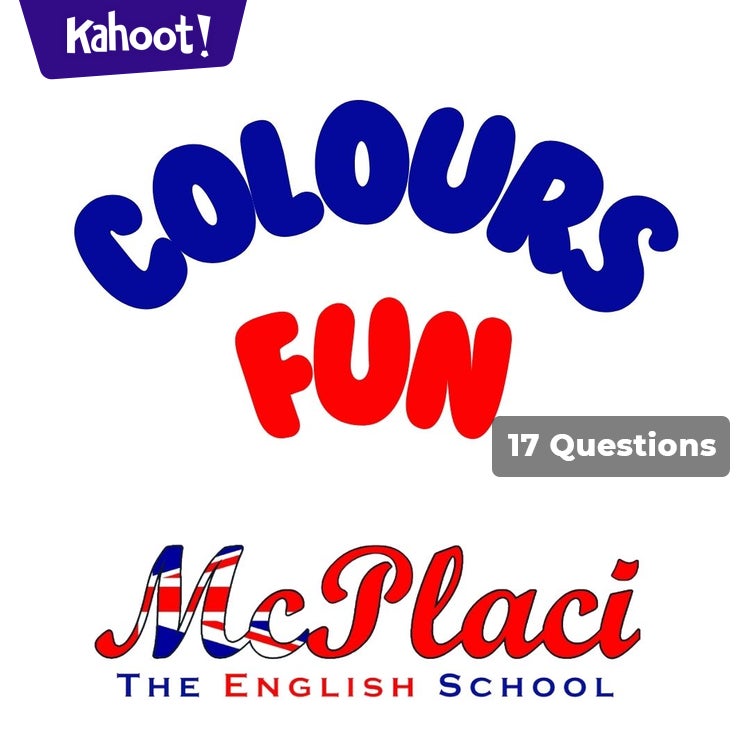 Colours Fun! - Kahoot! Quiz
