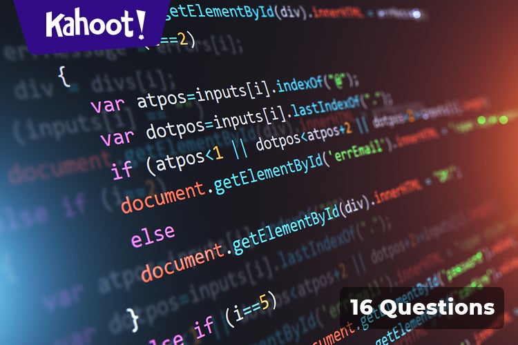 HTML 5 - Kahoot! Quiz