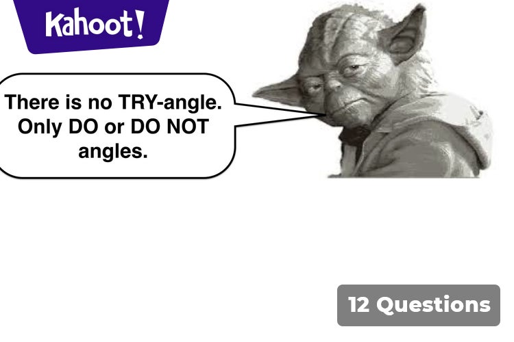 Classifying Triangles - Kahoot! Quiz