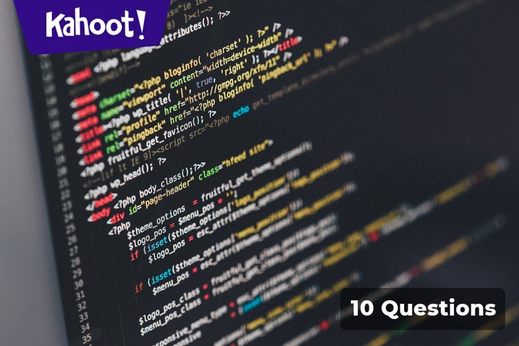 02 Java Basics - Kahoot! Quiz