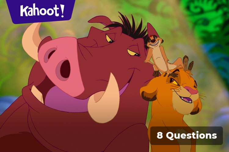 Los mejores amigos con El Rey León - Kahoot! Quiz