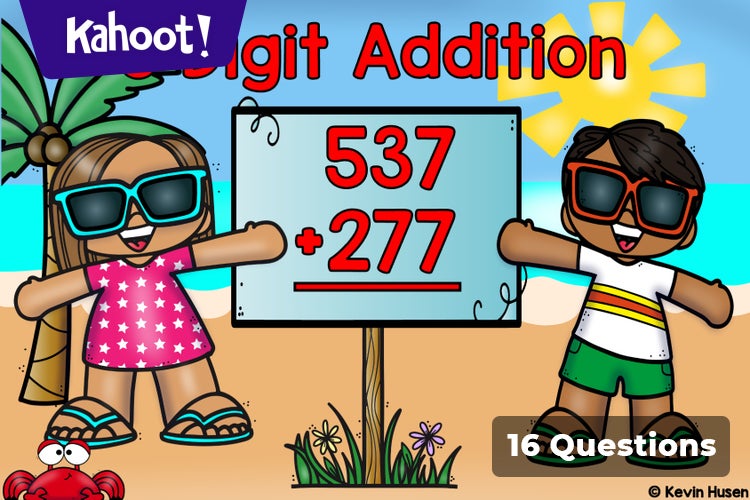 3 Digit Addition (May/June 2nd Grade Math Kahoot!) Second Grade - Kahoot! Quiz