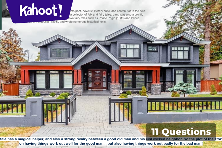 The Envious Neighbor - Kahoot! Quiz