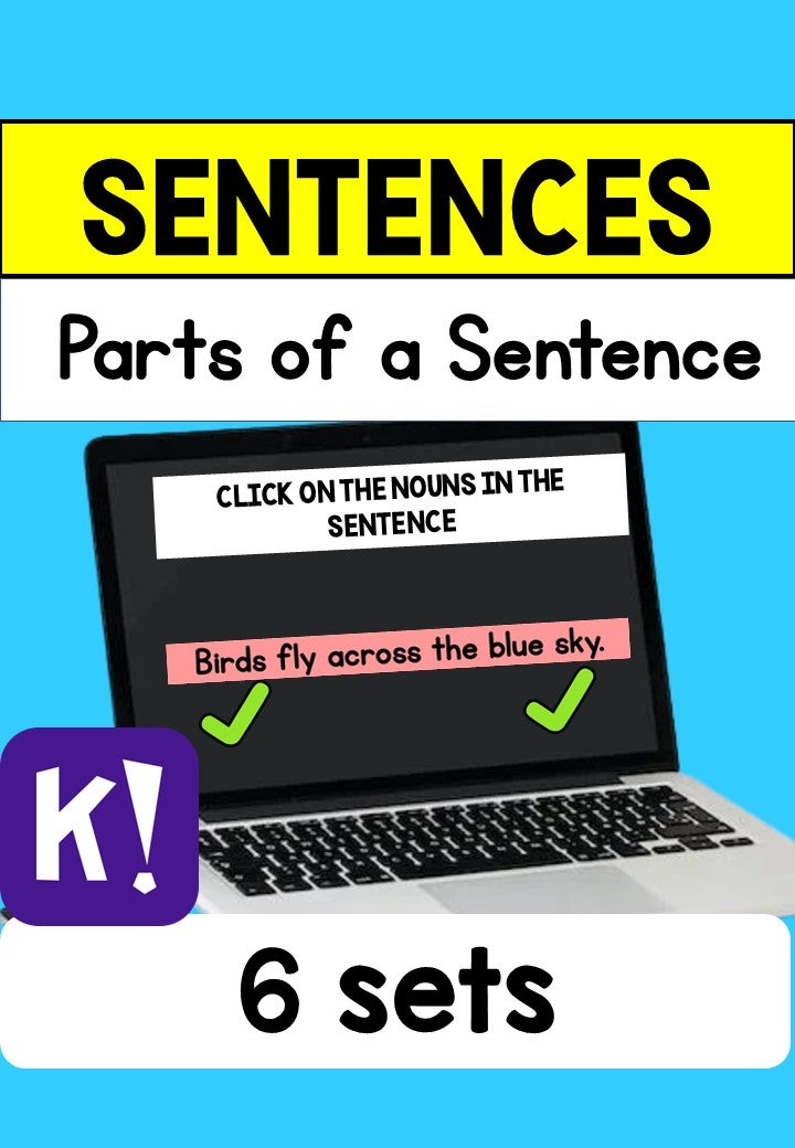 Parts of a Sentence - Kahoot! Course