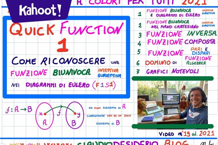 Funzioni algebriche 1 (Quick Function) - Kahoot! Quiz