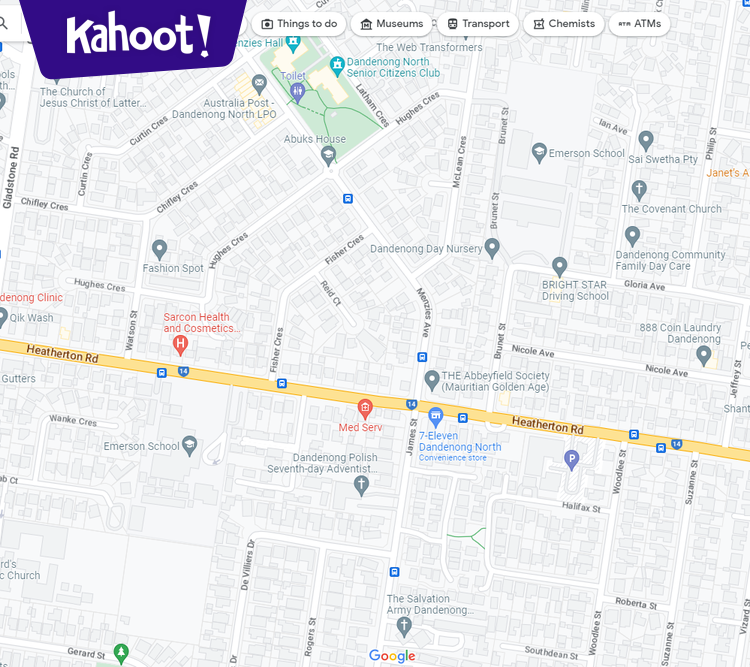 Maps - Kahoot! Quiz