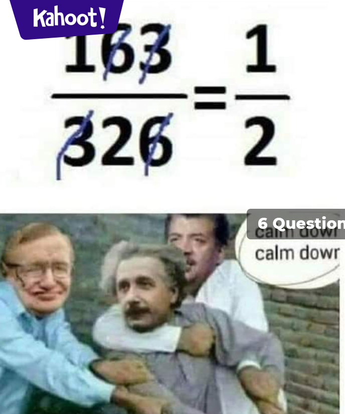 FUN FRACTION GAME - Kahoot! Quiz