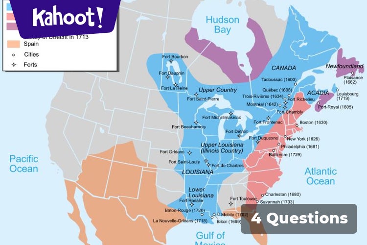 Early North American Colonies Part 1 - Kahoot! Quiz