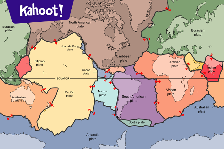 Plate Tectonics, Volcanoes, Earthquakes, and Faults Review - Kahoot! Quiz
