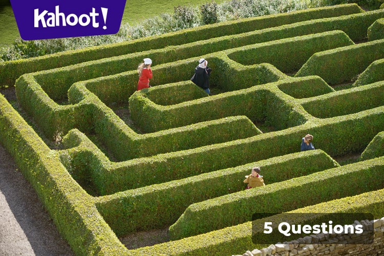 The A-MAZE-ING Race - Kahoot! Quiz