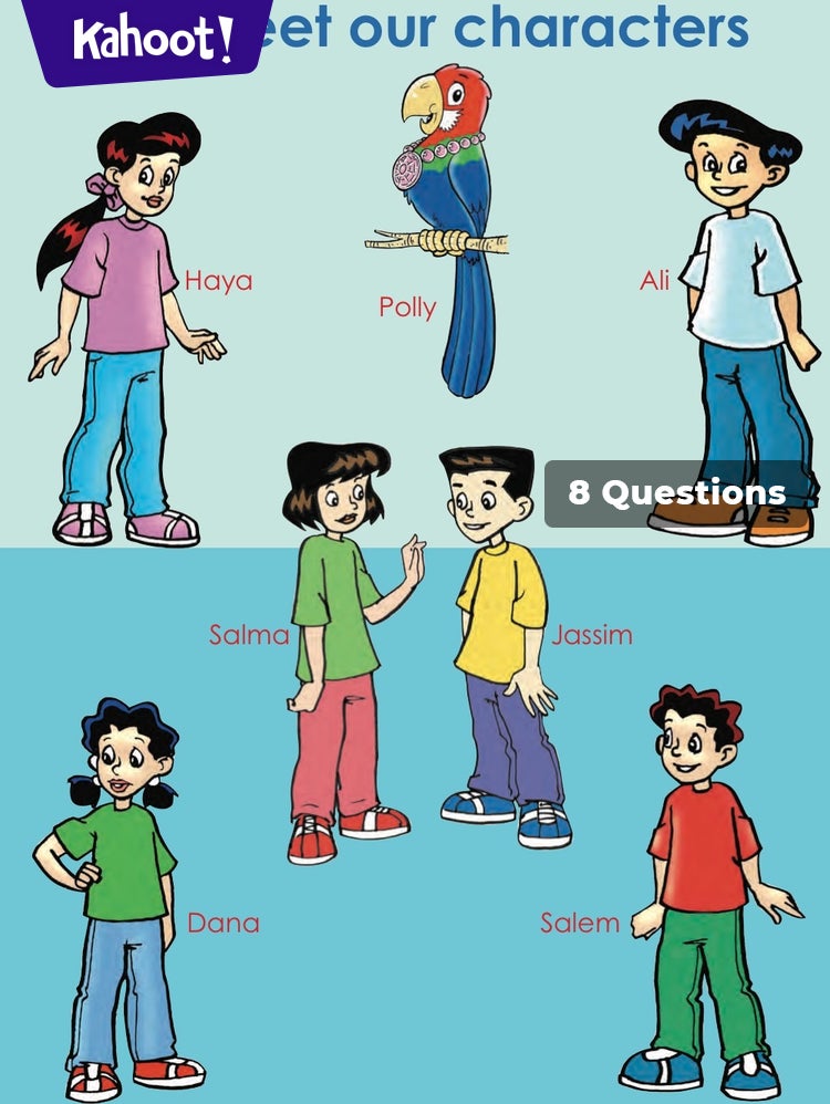 The characters - Kahoot! Quiz