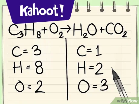 Yr 11 Balancing Equations - Kahoot! Quiz