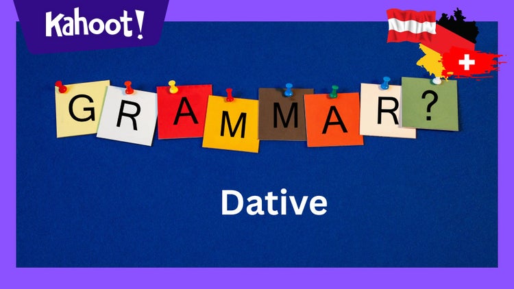 Dativ Case + Articles & Verbs Explained - Kahoot! Quiz