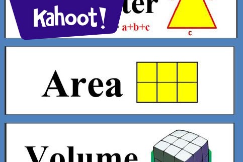 Area, Perimeter and Volume - Kahoot! Quiz
