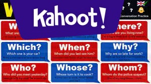 Who, whose, which, what - Kahoot! Quiz