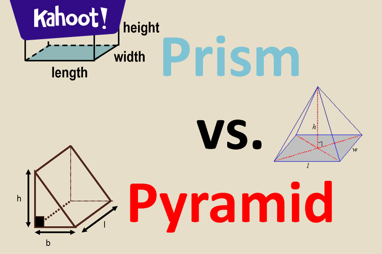 Pyramids and Prisms: Formulas and Solving - Kahoot! Quiz