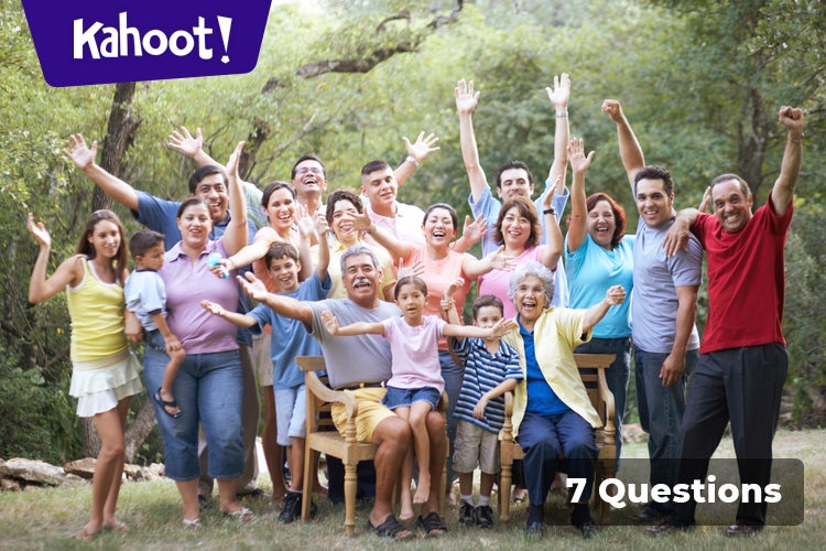 Family Members - Kahoot! Quiz