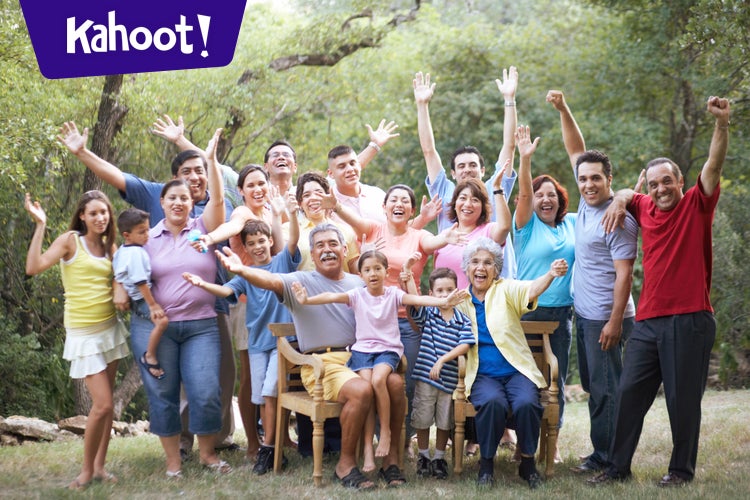 Family members descriptions - Kahoot! Quiz