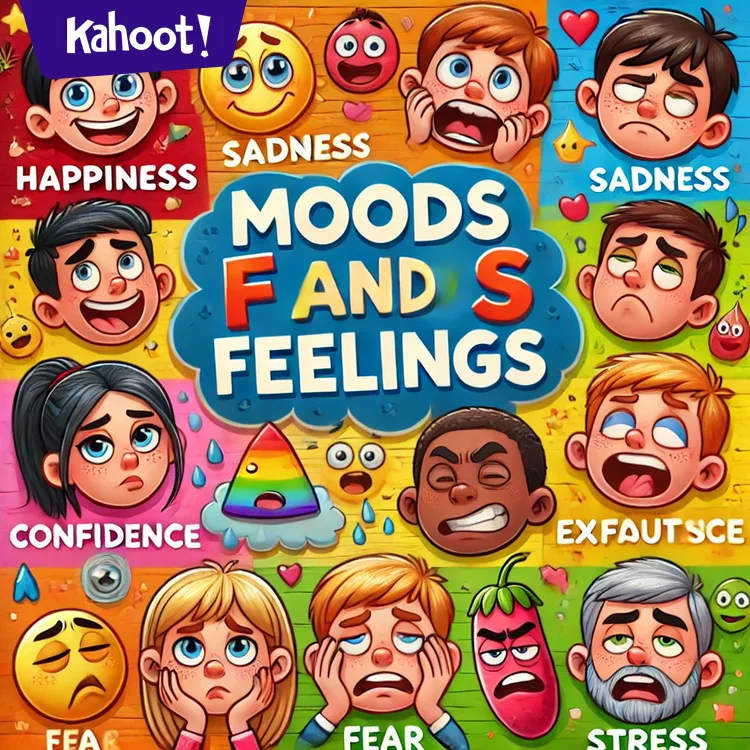 Adjectives: moods and feelings - Kahoot! Quiz