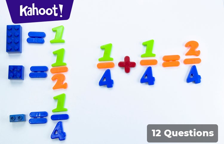 Multiplying Fractions by whole numbers - Kahoot! Quiz