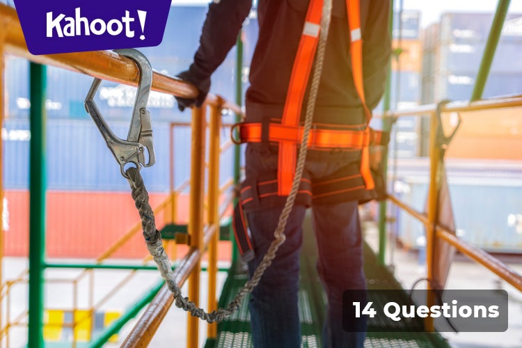 Fall protection - Kahoot! Quiz