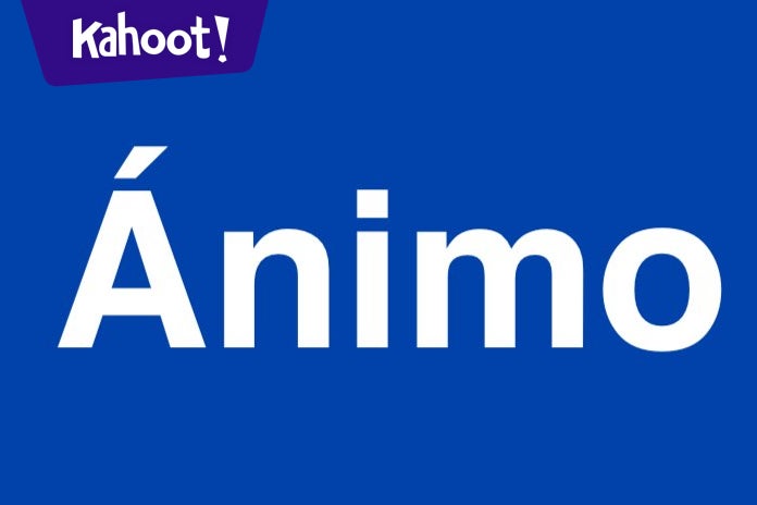 Ánimo 1 Unidad 04 - Kahoot! Quiz