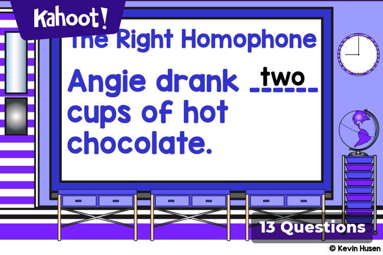 The Right Homophone (January Winter 4th 5th Grade Language Arts Kahoot ...