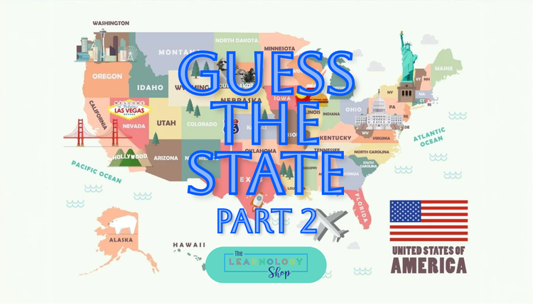 Guess the State | USA Geography | Part 2 - Kahoot! Course