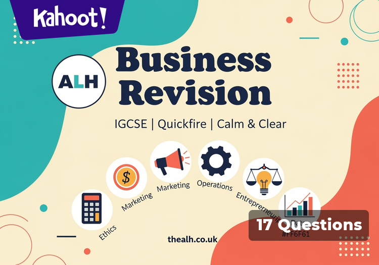 Unit 1: Business Activity Revision - Kahoot! Quiz