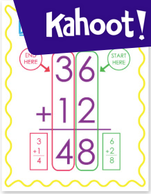 Double Digit Addition (With Regrouping) - Kahoot! Quiz